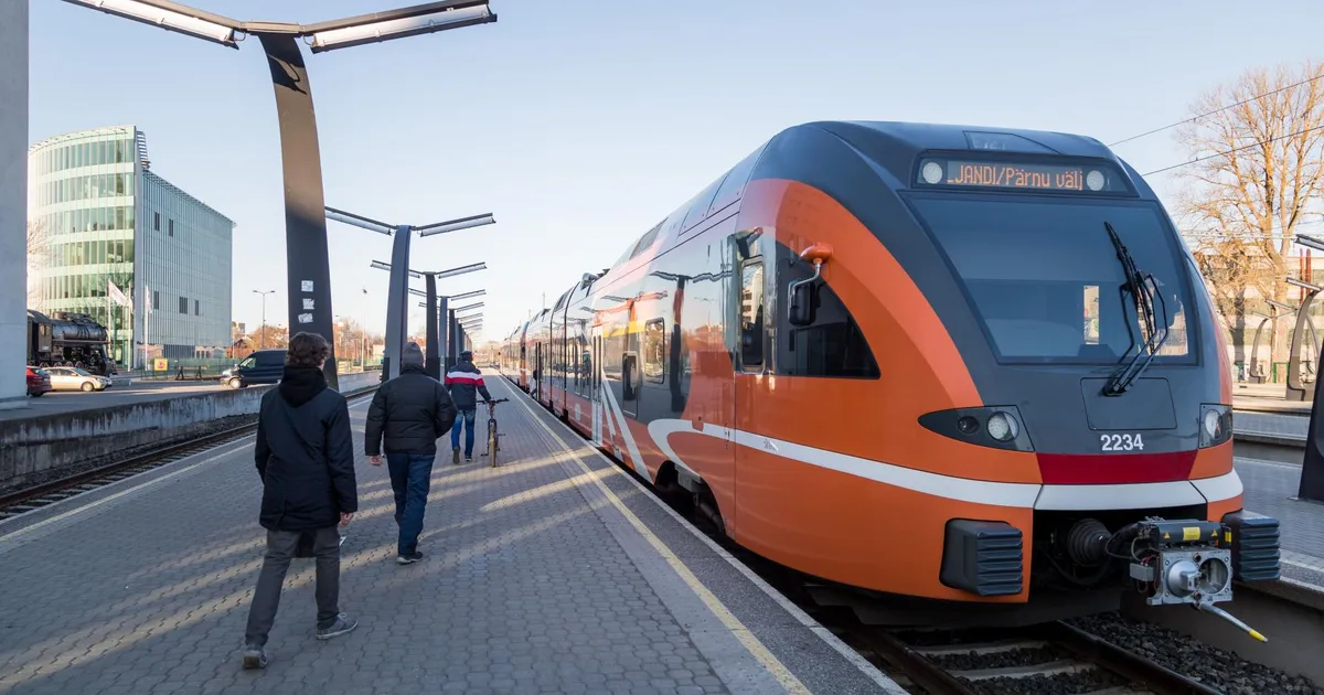 Riia-Tartu rongiliini testsõitu plaanitakse augustikuusse