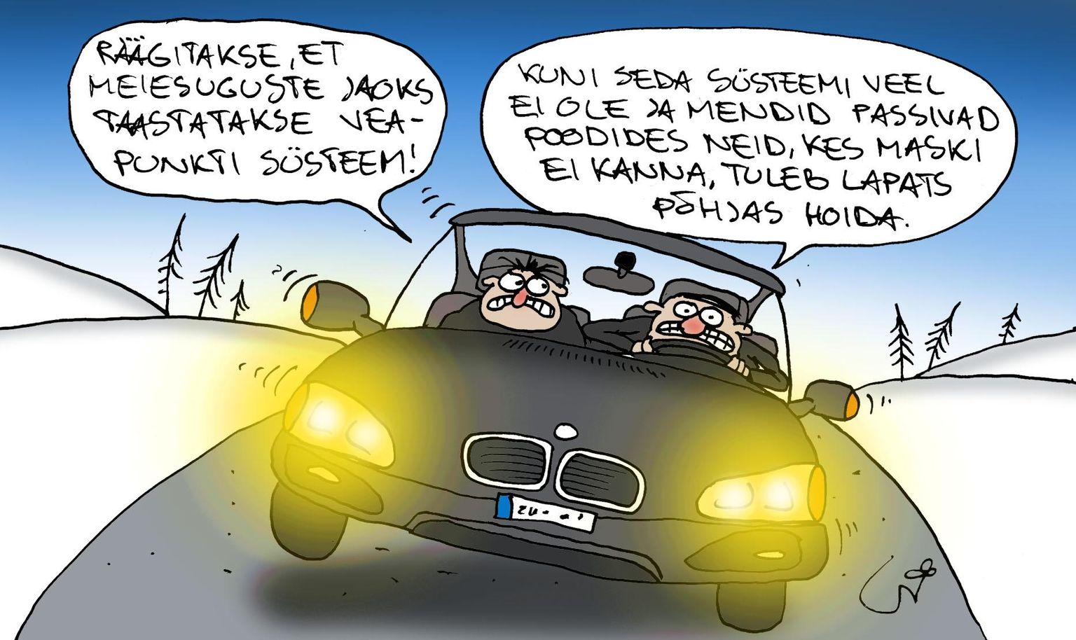 JUHTKIRI Veapunktisüsteem olgu sõbralik ja ennetav