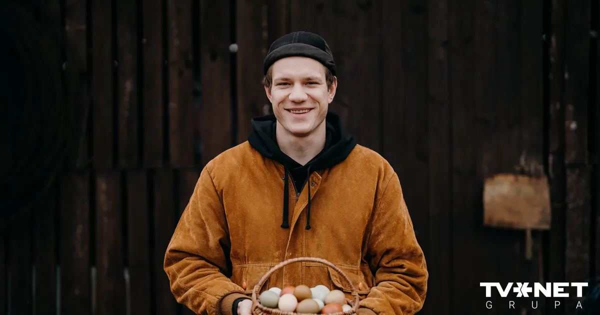 "Foršs čalis, kurš nekautrējās parādīt savas olas" – krāsaino olu ...