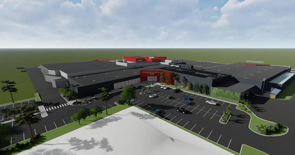 Pärnu Kaubamajakas saab tuleval aastal mahuka laienduse