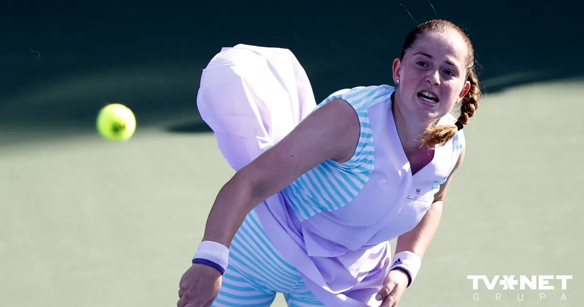 VIDEO Ostapenko atspēlējas un sasniedz Dubaijas turnīra otro kārtu