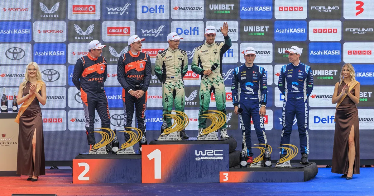 Robert Virves ja Jakko Viilo võitsid WRC2 klassivõidu