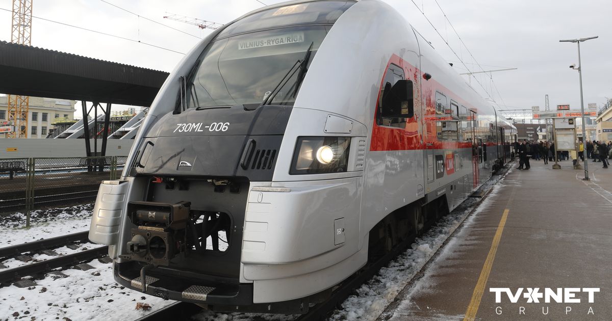 Lietuvas pasažieru vilcienu operatora "LTG Link" biļetes varēs ...