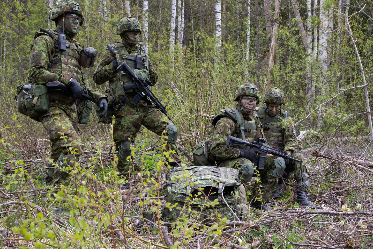 Algas kaitseväe suurõppus "Siil", kus peamised tegevused käivad Kirde ...