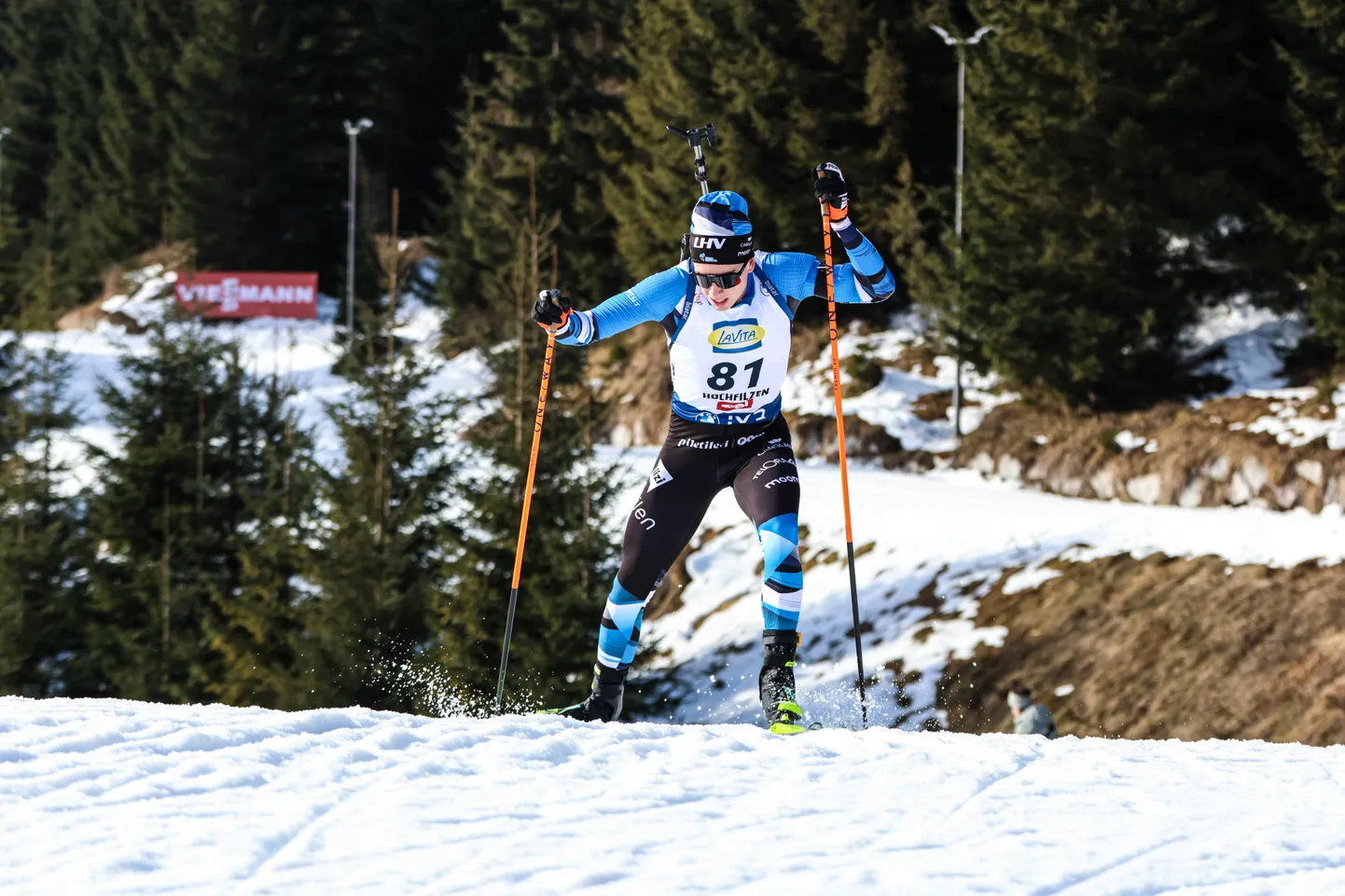 Vaid üks Eesti laskesuusataja jõudis MK-etapil 50 hulka, võitis Perrot