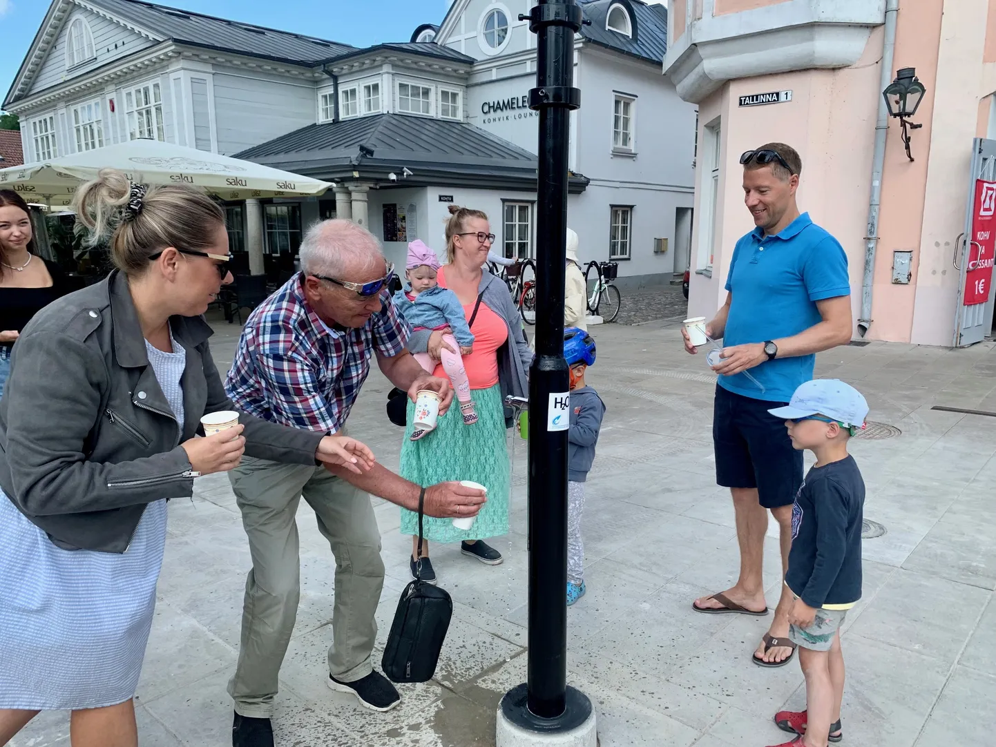 Kuressaare kesklinnas avati veekraan