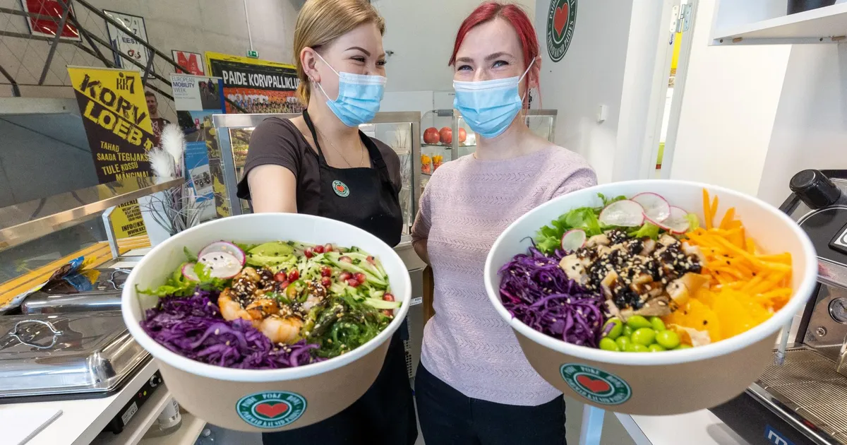 Poke-kausid leidsid oma nurga spordihalli kohvikus