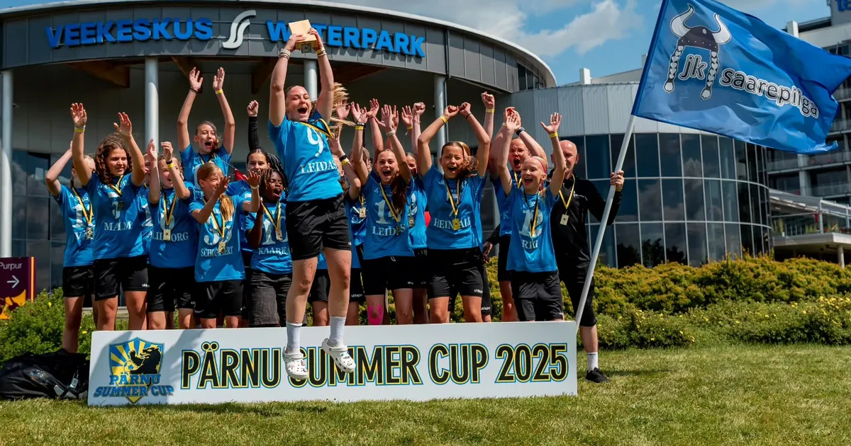 JK Saarepiiga krooniti Pärnu Summer CUP U17 vanuseklassi võitjaks