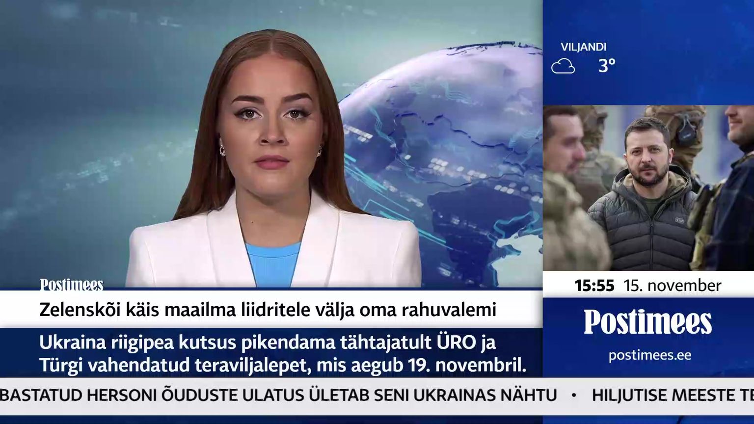 POSTIMEHE TELEUUDISED Zelenskõi käis maailma liidritele välja oma ...