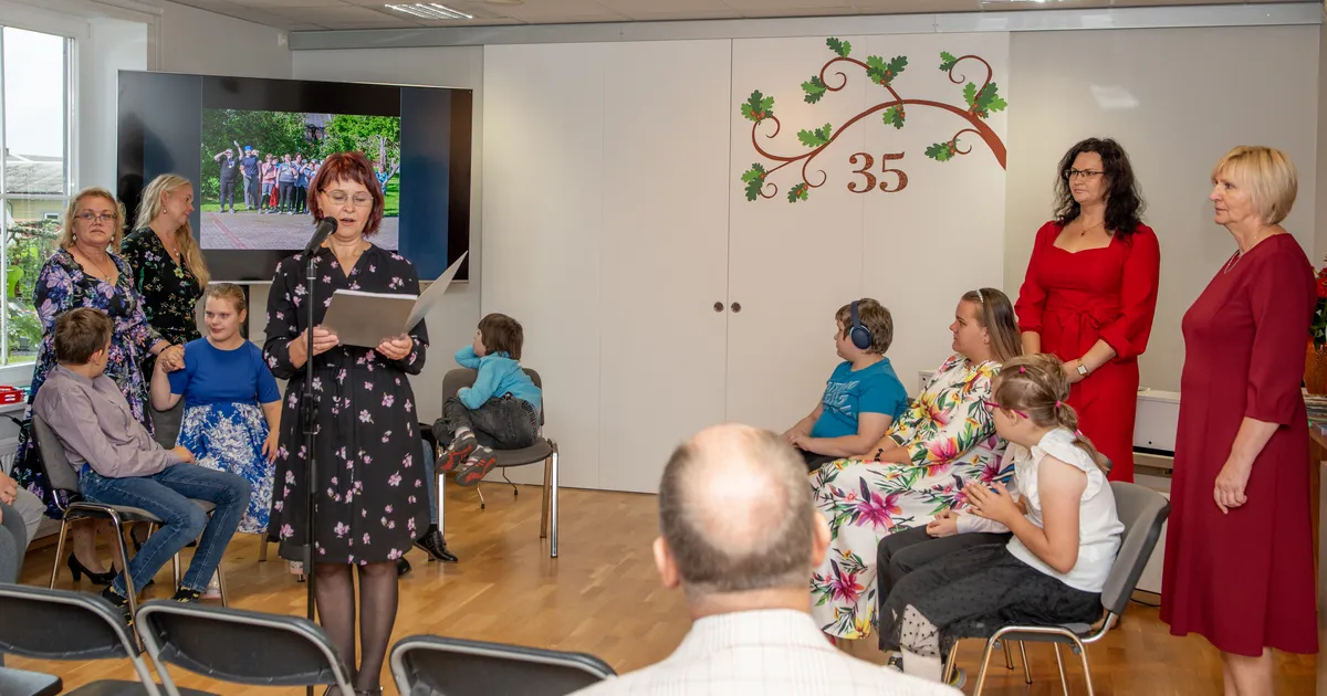 Türi Kevade Kool tähistas 35. aastapäeva