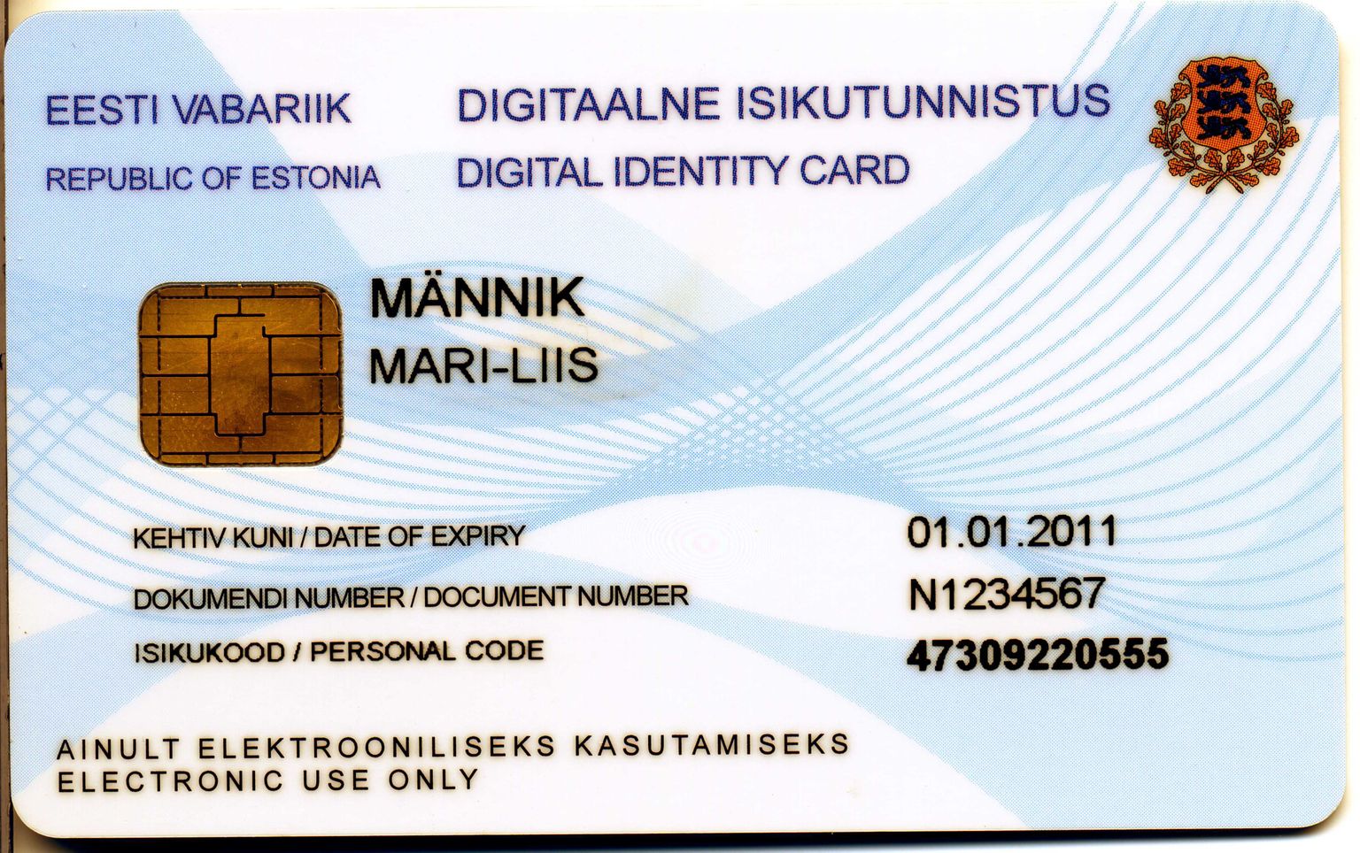 Digitaalne isikutunnistus sarnaneb ID-kaardiga