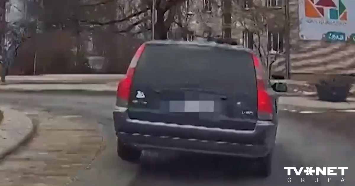 VIDEO Ādažos pēc trīs dienu dzeršanas "Volvo" vadītājs zaudē tiesības ...